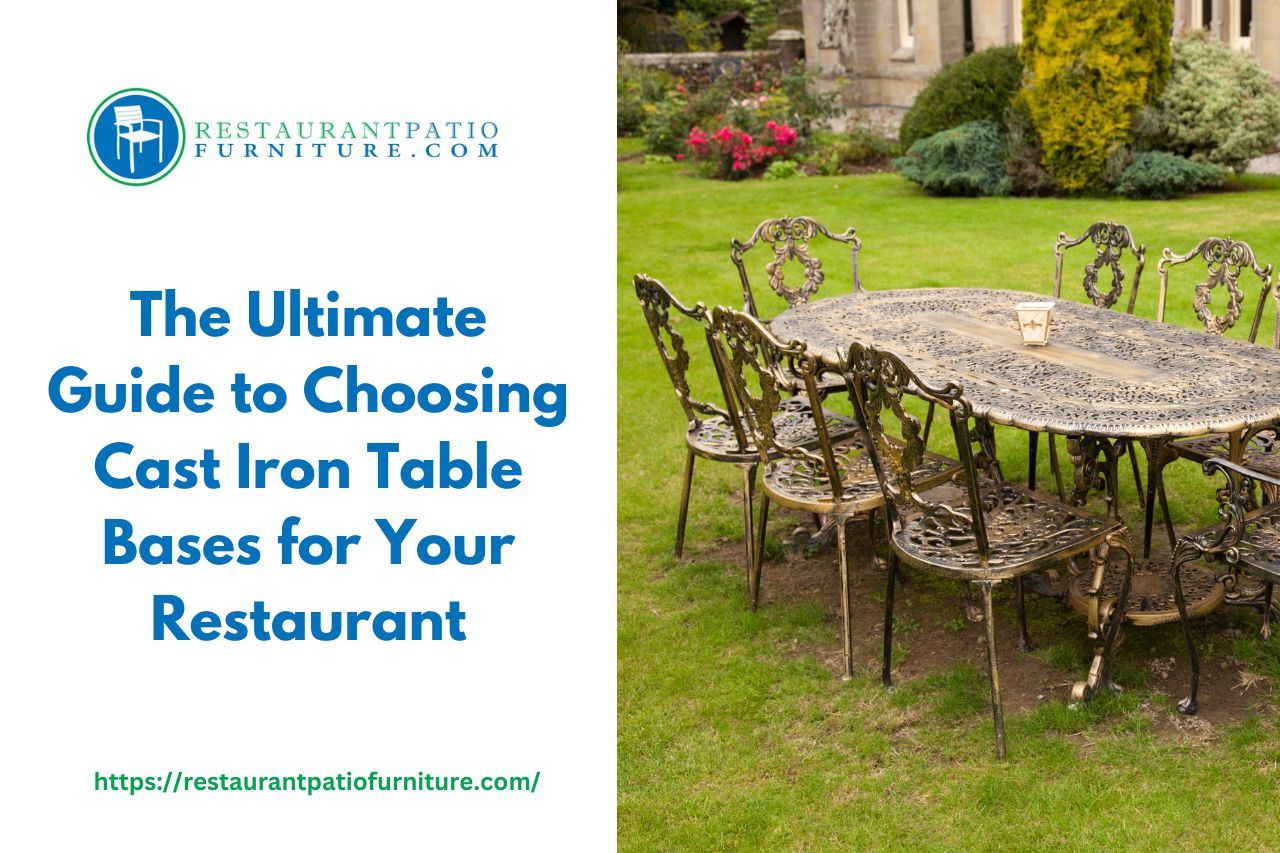 The Ultimate Guide to Choosing Cast Iron Table Bases for Your ...