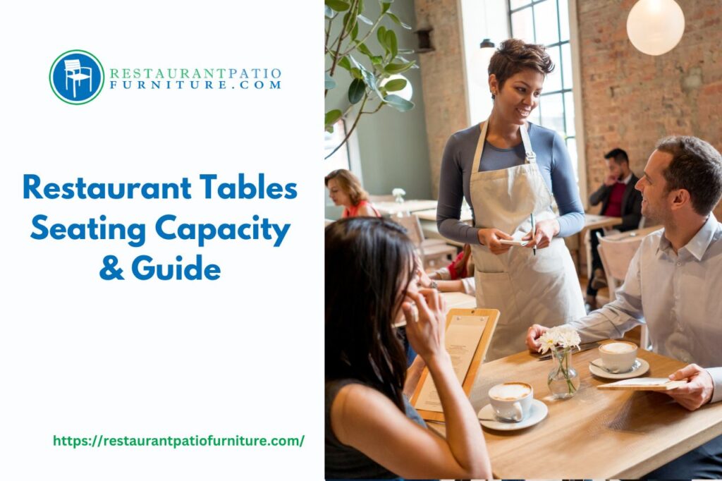 Restaurant Tables Seating Capacity & Guide - Restaurant Patio Furniture