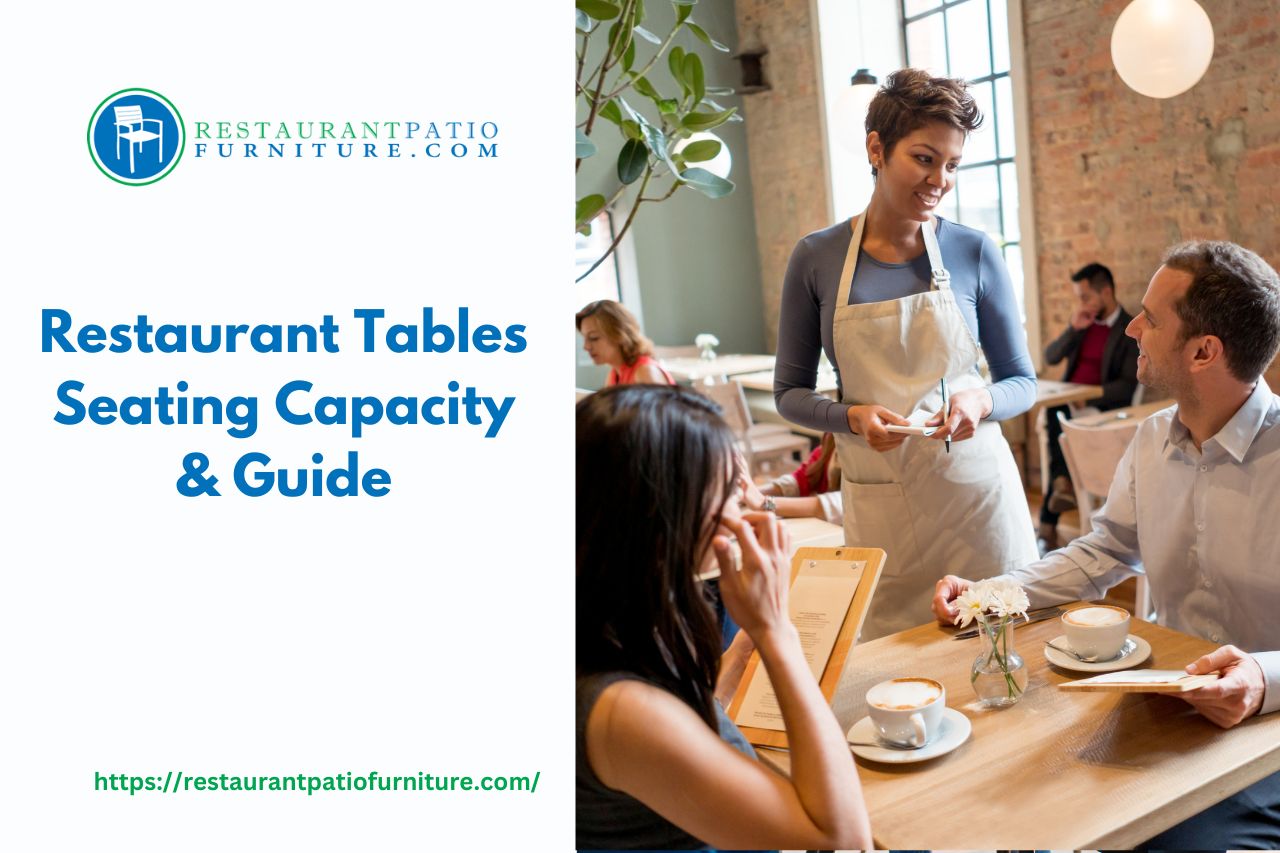 Restaurant Tables Seating Capacity & Guide - Restaurant Patio Furniture